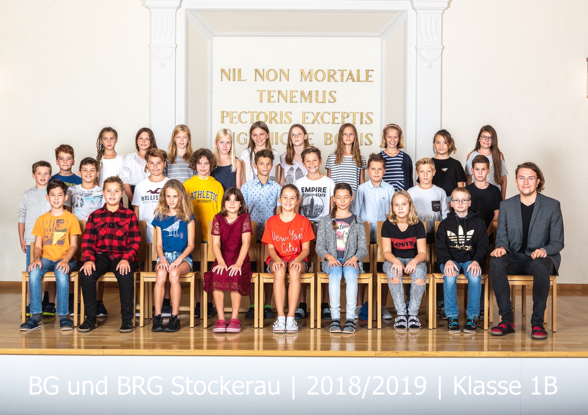 BG und BRG Stockerau - Archiv-Klassen 2018/2019